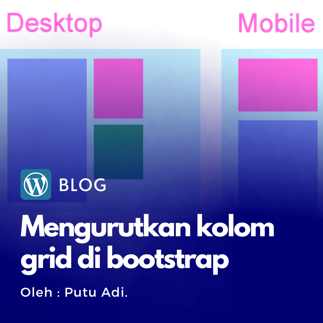 Putu Adi — Bekerja & Berkarya